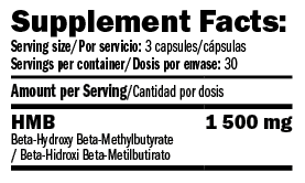 HMB 1500 – Amix Nutrition
